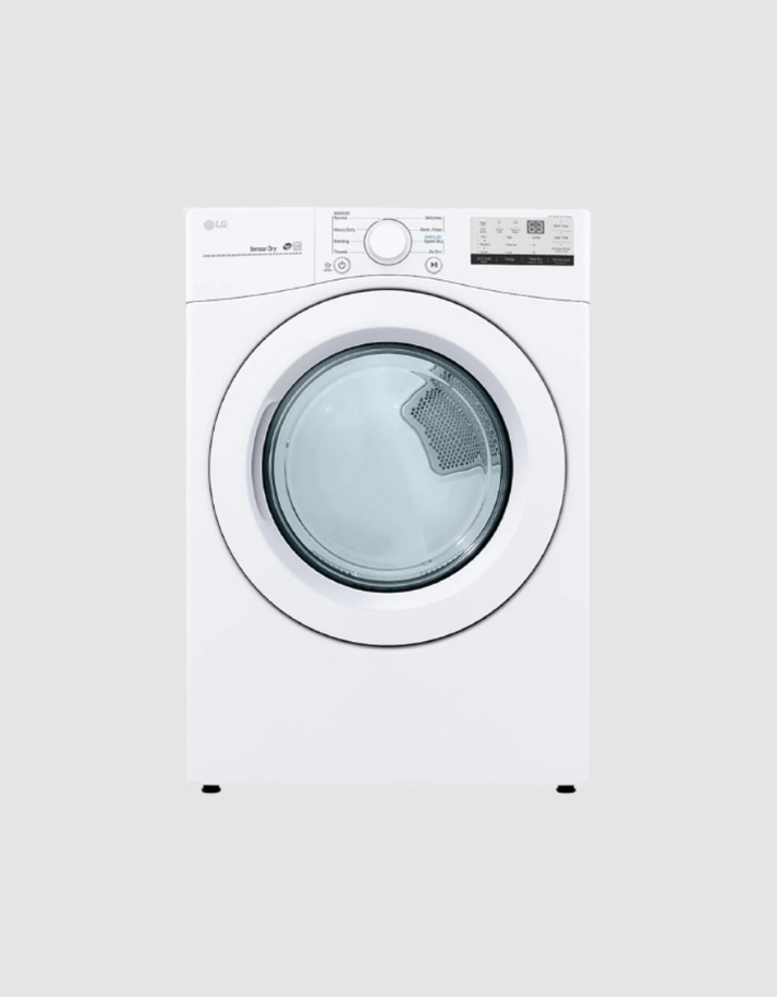 7.4 cu. ft. Large Capacity Electric Dryer - White – HITRONS