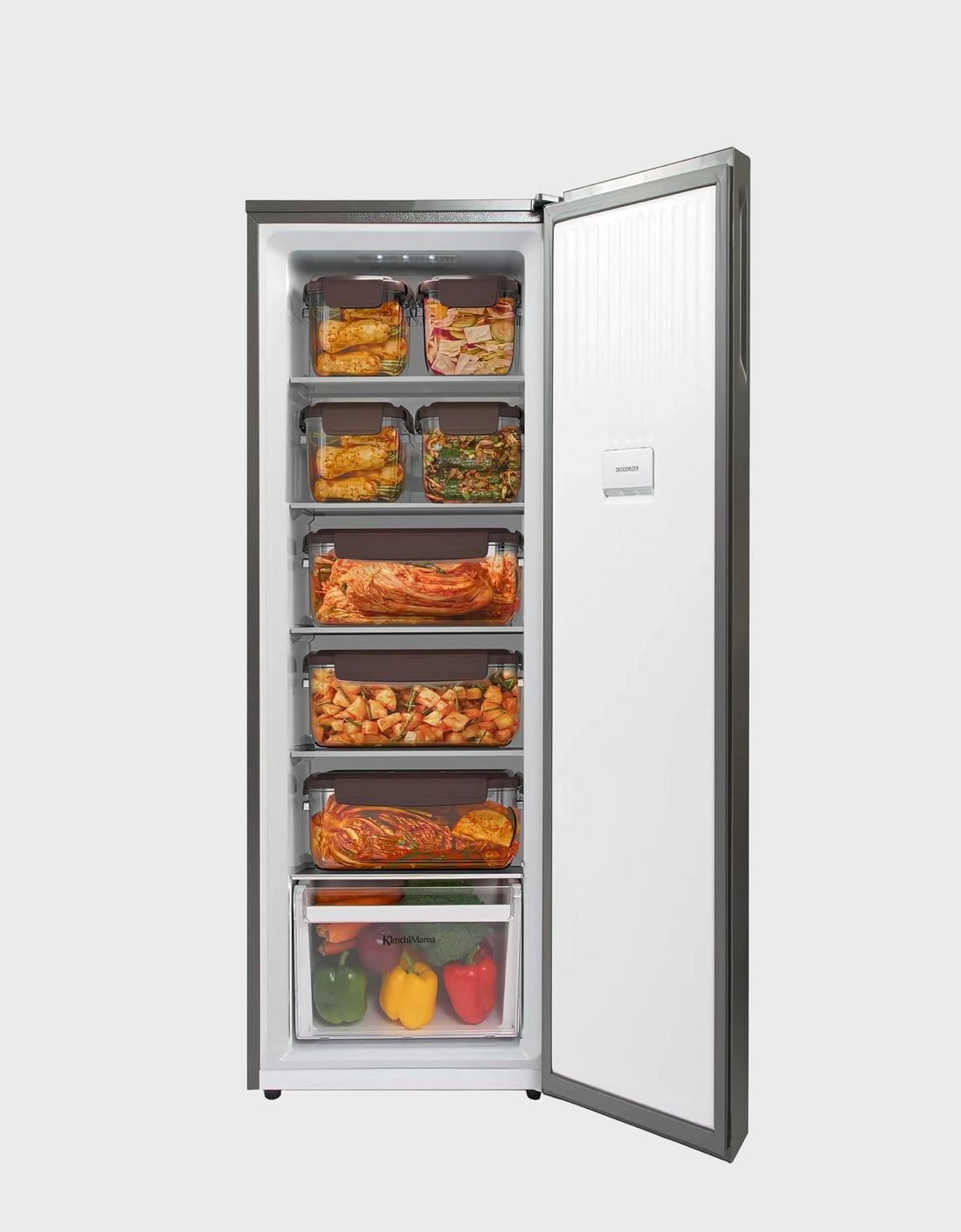 Kimchi Mama Brushed Silver Kimchi Refrigerator – HITRONS